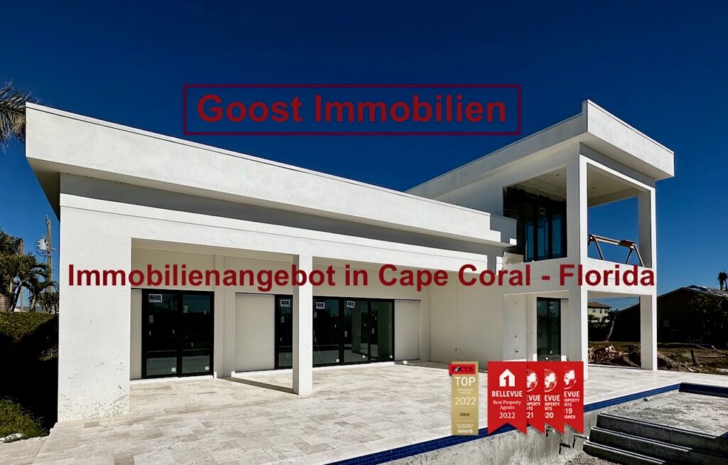 Villa im 'Miami Style' in Cape Coral - Florida - Goost Immobilien